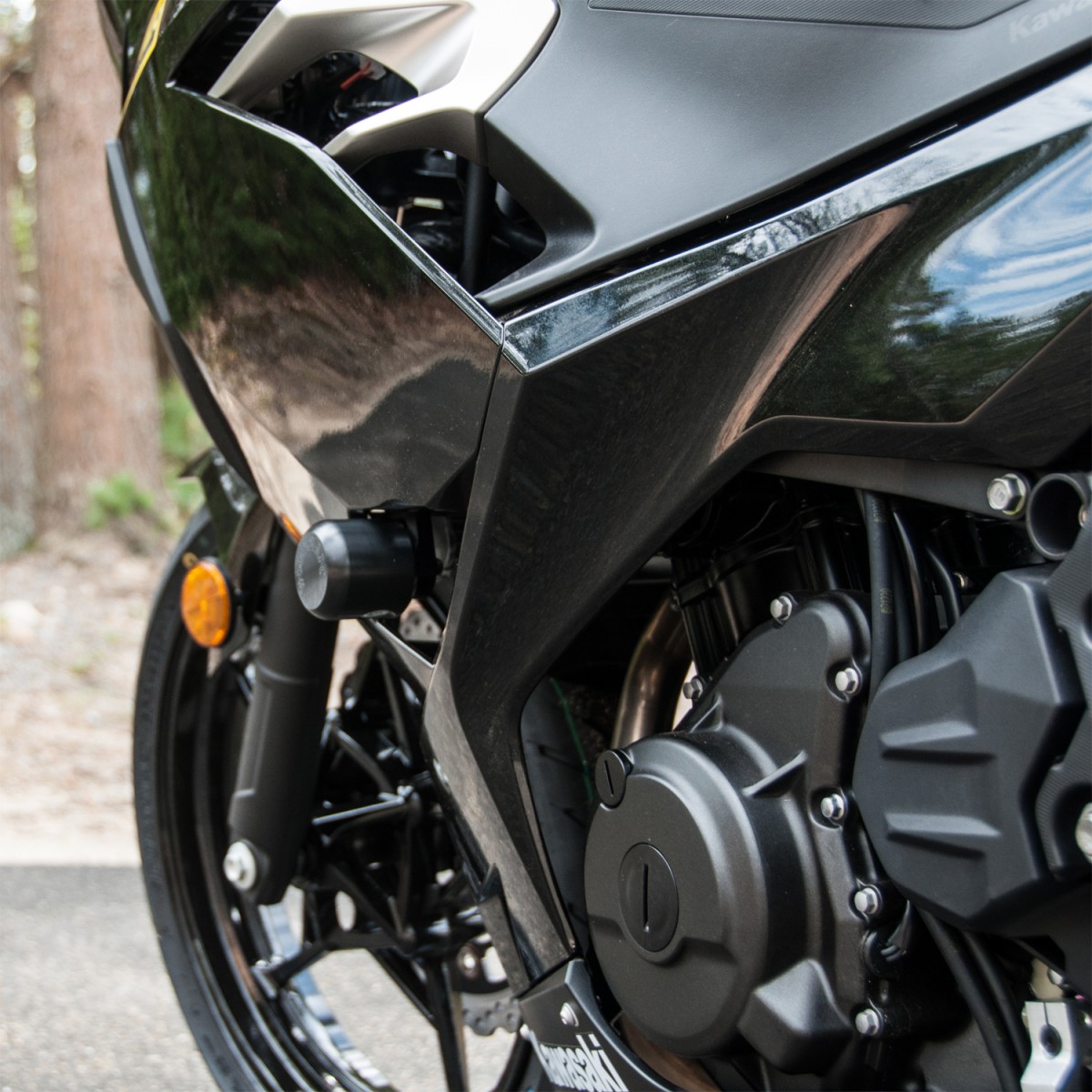 Ninja400R.com Woodcraft Ninja 400 Frame sliders